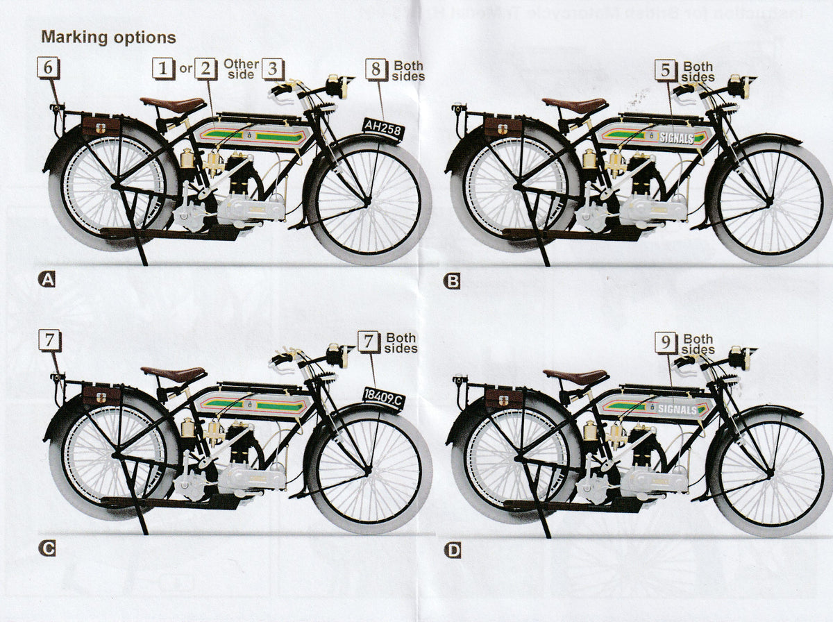 Copperstate Models 1/35 British Triumph Model H B35-001 – Burbank's House of Hobbies