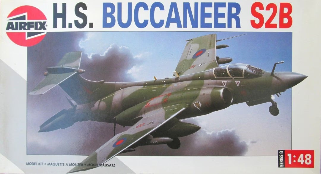 Airfix 1/48 British RAF HS Buccaneer S2B SEALED KIT 08100N – Burbank's ...