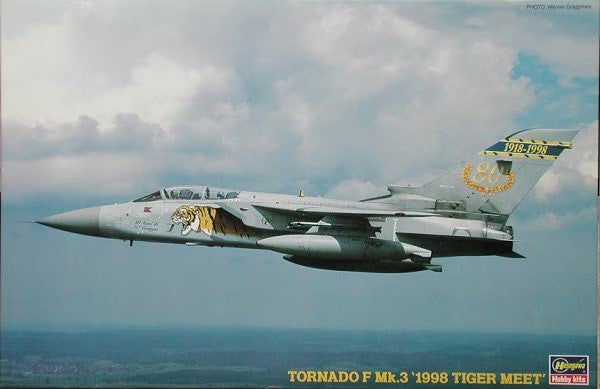 Hasegawa 1/72 Italian Tornado F Mk.3 1998 Tiger Meet OPEN BOX 04450C ...