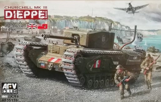 AFV Club 1/35 British Churchill MK III Dieppe Raid AF35176 – Burbank's ...