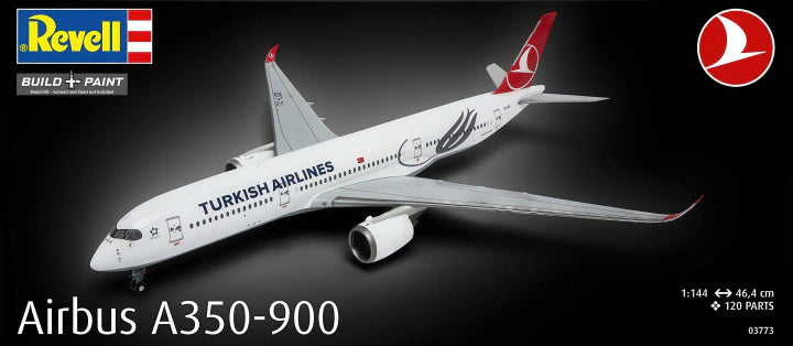Revell 1/144 Turkish Airlines AIrbus A350-900 Model Kit 03773 – Burbank ...