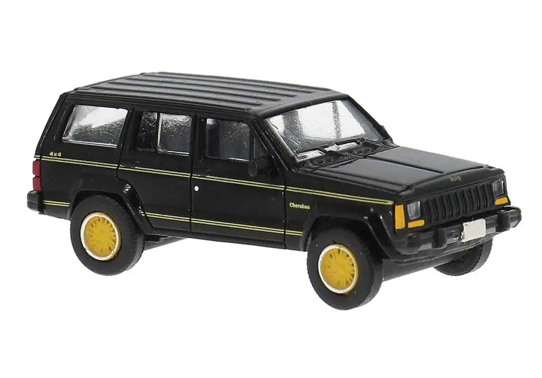 PCX87 1/87 HO 1984 Jeep Cherokee SUV Black PCX870728 – Burbank's House ...