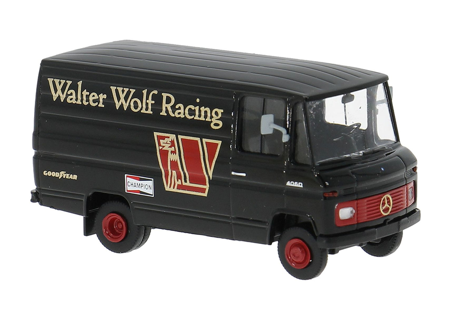 Brekina 1/87 HO MB L406 / Walter Wolf Formula 1 Team Van 36857 ...
