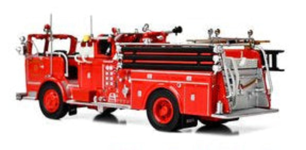Iconic Replicas 1/50 1965 Crown FireCoach "Emergency" Engine 51 50-054 ...