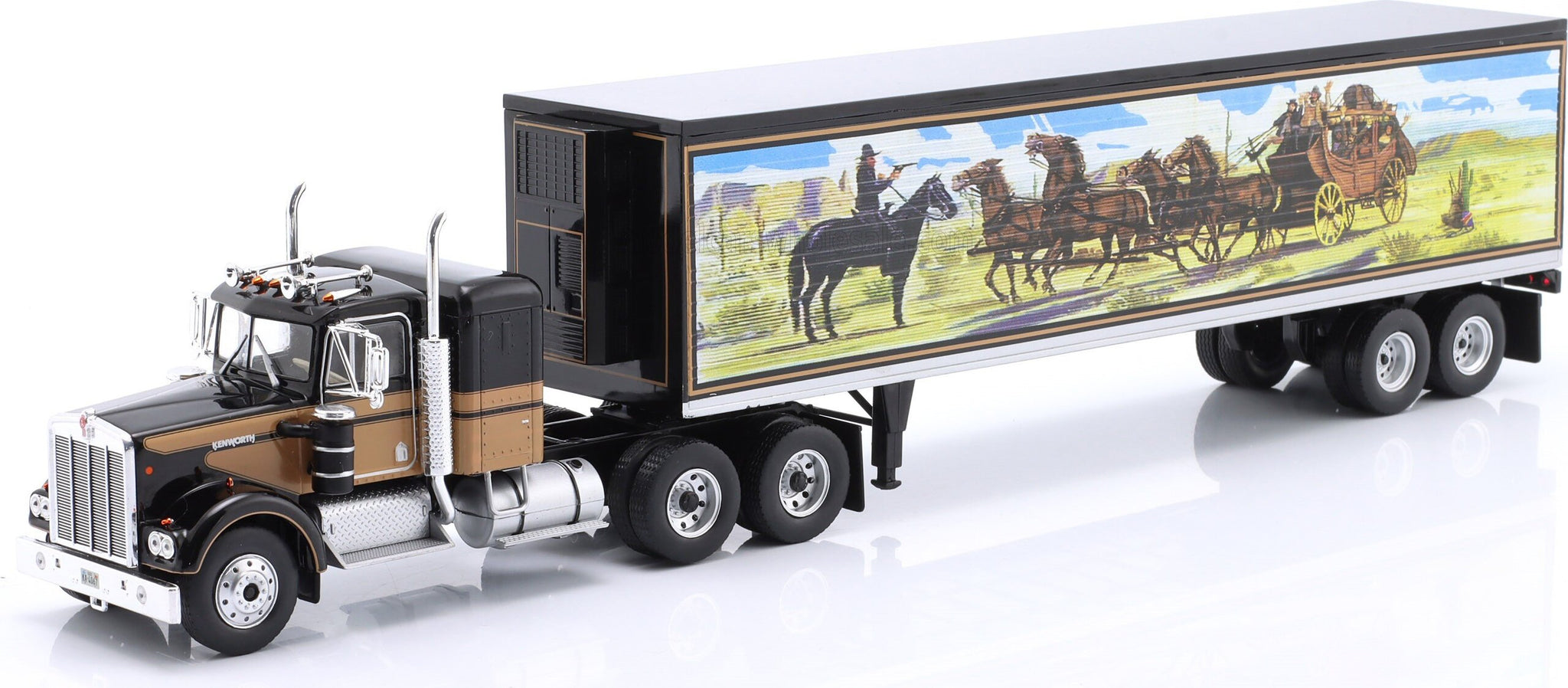 Werk83 1/43 Kenworth W925 Smokey and the Bandit Tractor Trailer W83431 ...