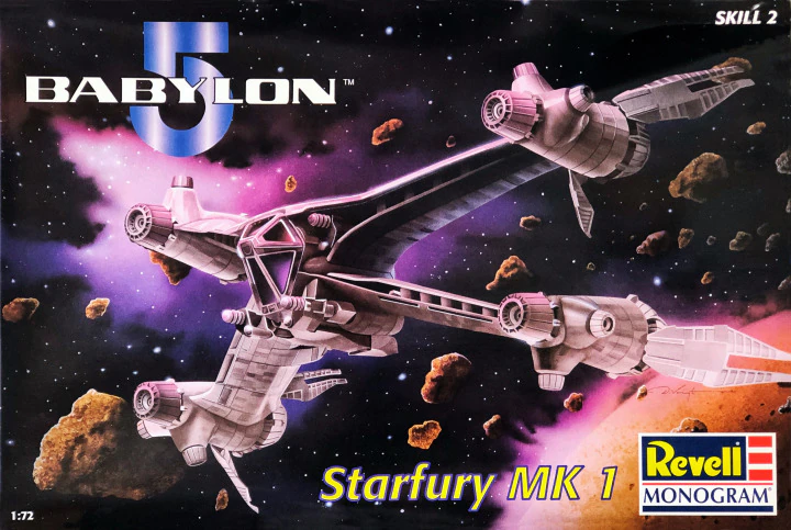 Revell/Monogram Babylon 5 Starfury MK 1 85-3621C OPEN BOX – Burbank's ...