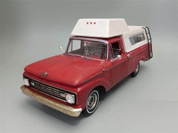 AMT 1/25 1963 Ford F-100 Camper Pickup (NEW TOOLING) AMT1412 – Burbank ...