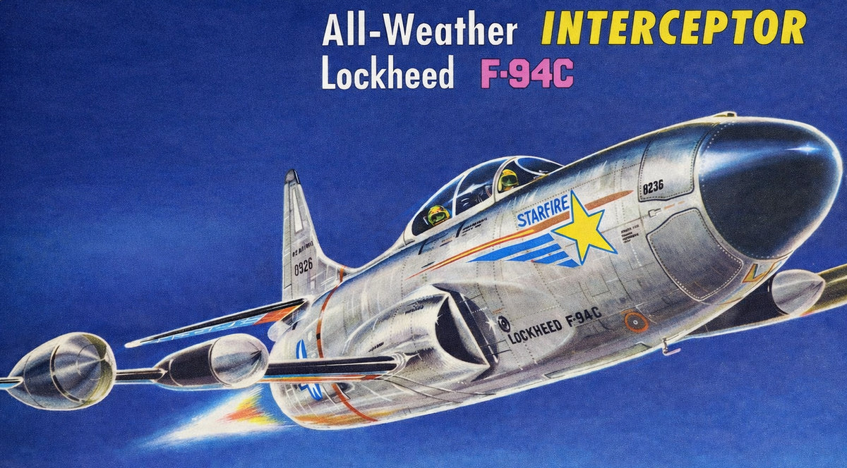 Atlantis 1/56 F-94C Starfire Interceptor Jet H210 COMING SOON ...
