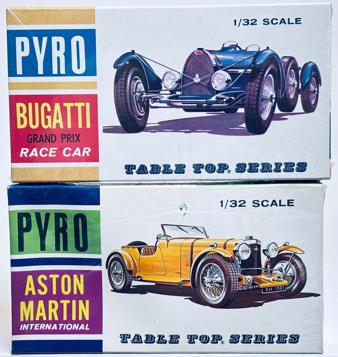 Pyro 1/32 Bundle Aston Martin International & Bugatti Type-59 303337C ...