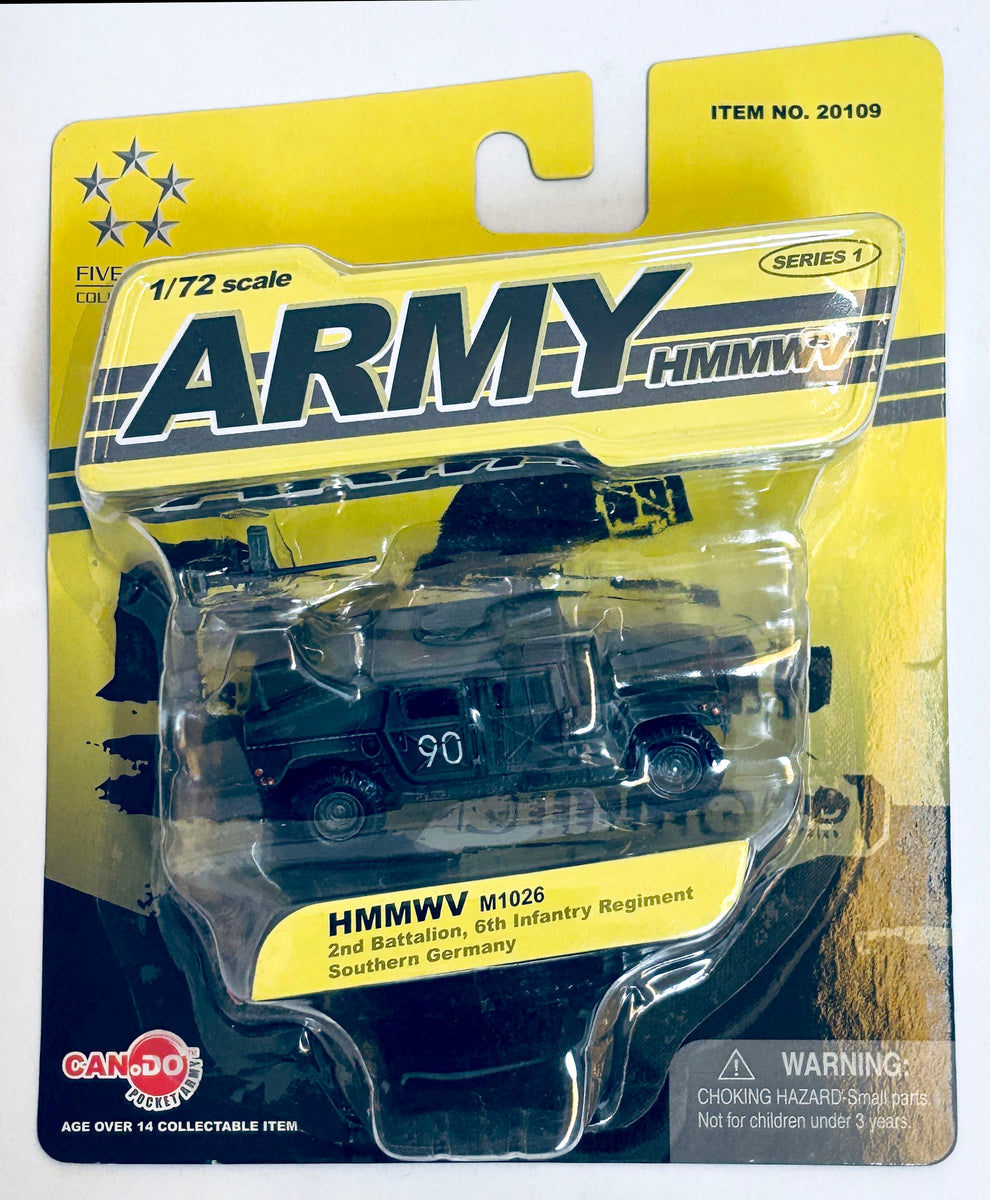 Dragon 1/72 Vintage CanDo Army HMMWV Humvee Series 1 M1026 20109-90 ...