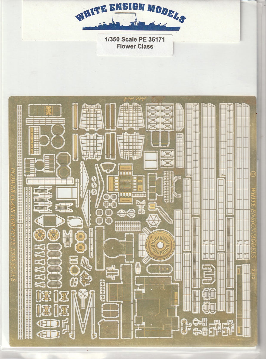 White Ensign 1/350 USS Flower Class Destroyer PE Set 35171 – Burbank's ...