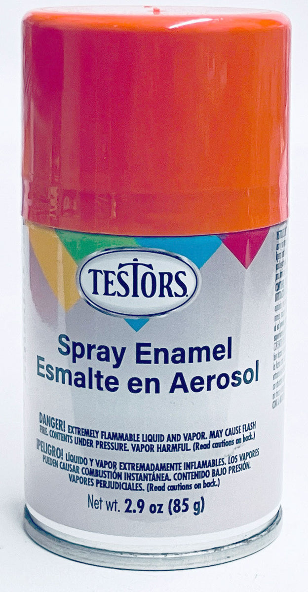 Testors 1628T Spray Enamel Competition Orange 3 oz – Burbank's House of ...