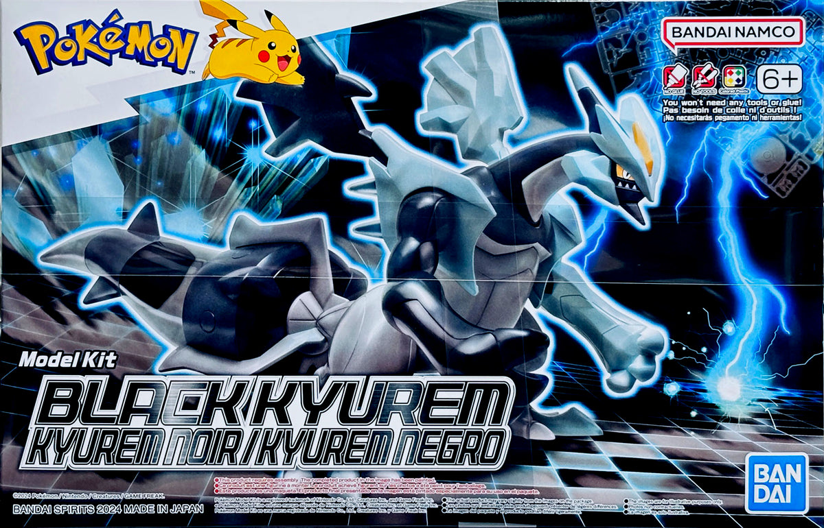 Bandai Pokemon Model Kit Black Kyurem 5067293' – Burbank's House of Hobbies