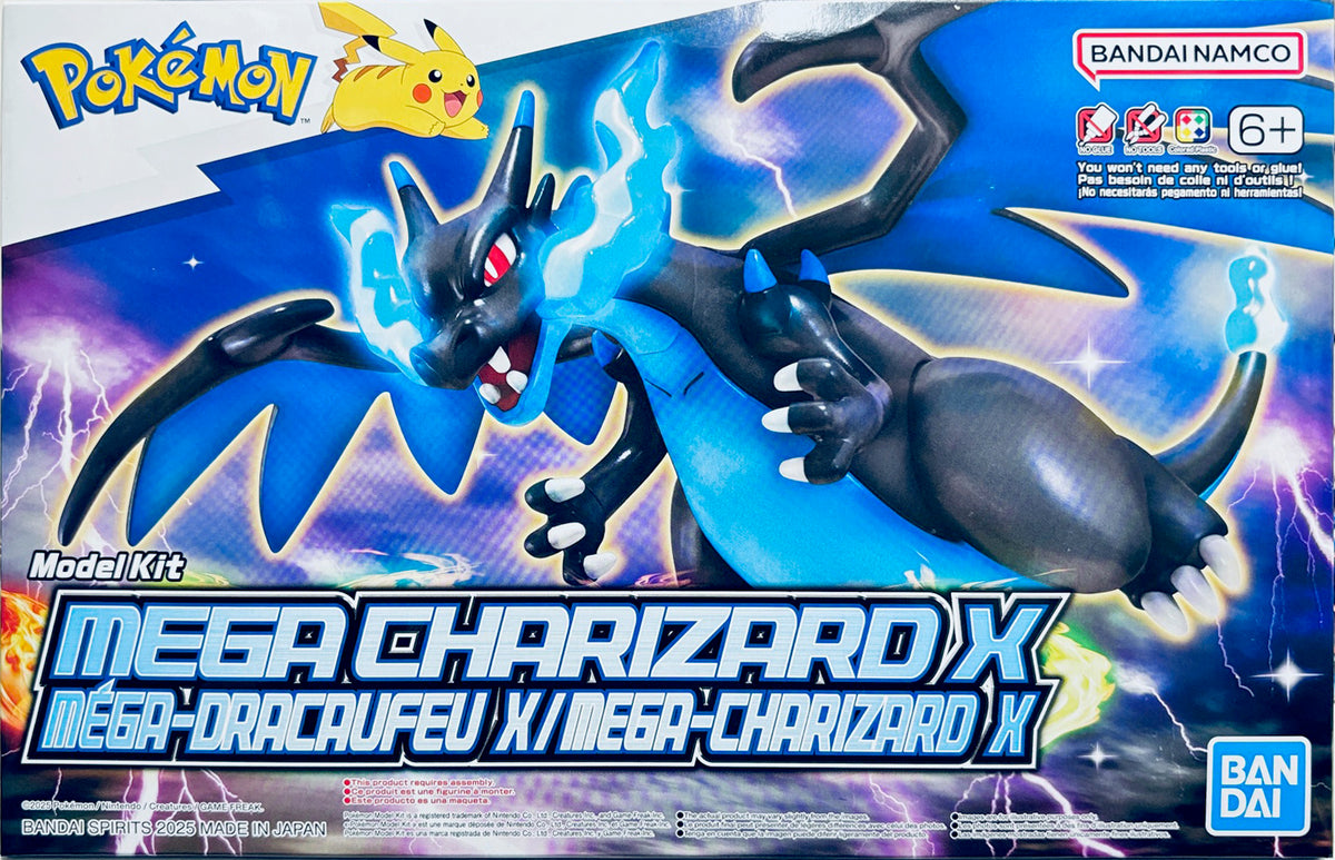 Bandai Pokemon Mega Charizard X Model Kit 5068391 – Burbank's House of ...