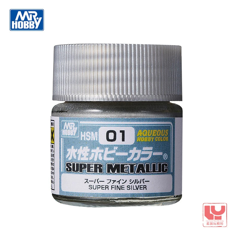 Mr. Hobby Mr Color HSM01 Aqueous Super Fine Silver 10ml – Burbank's ...