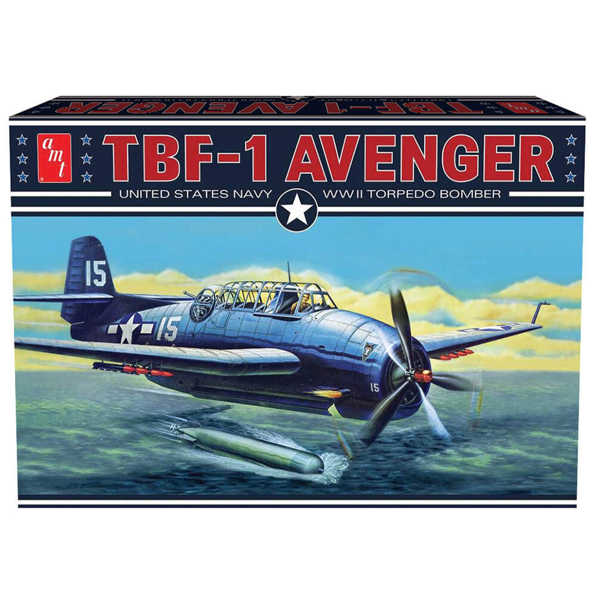 AMT 1/48 TBF Avenger Aircraft AMT1377 – Burbank's House of Hobbies