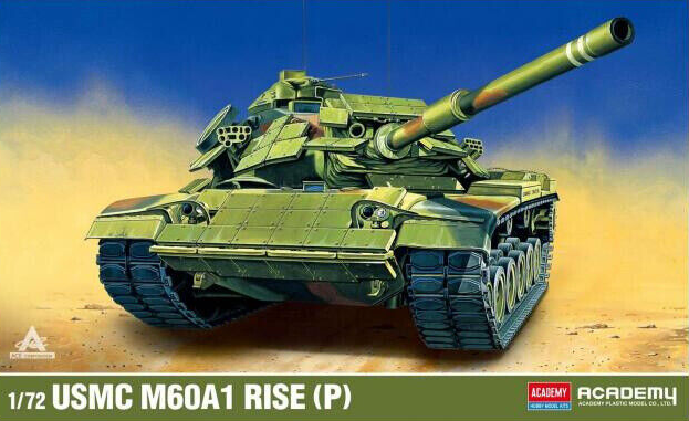 Academy 1/72 US M60A1 Rise (P) USMC 13425 – Burbank's House of Hobbies