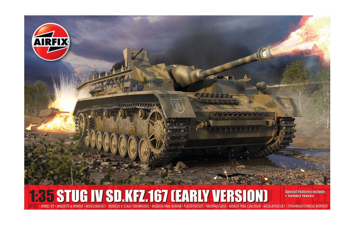 Airfix 1/35 German StuG IV SdKfz 167 Early Version 1377 – Burbank's ...