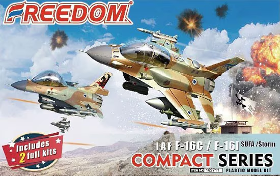 Freedom Compact Series Israeli F-16C & F-16I Sufa/Storm (2 Complete Ki ...