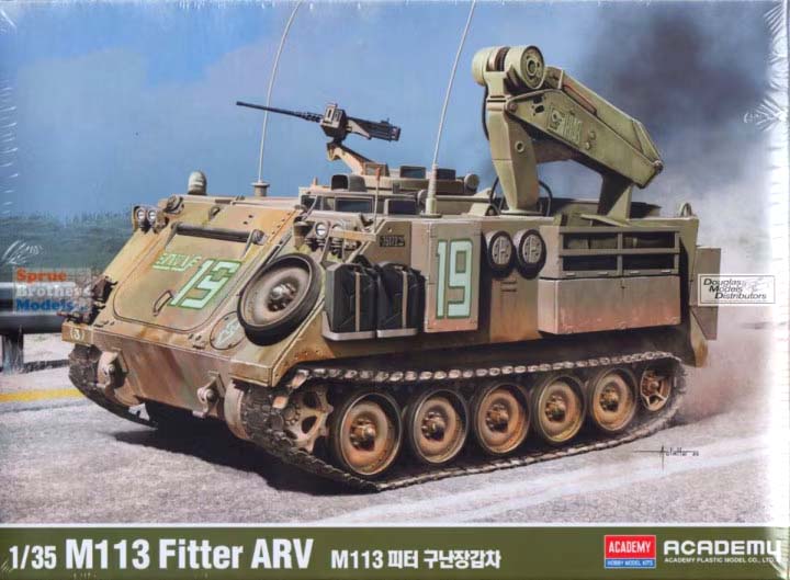Academy 1/35 Israeli M113 Fitter ARV 13568 – Burbank's House of Hobbies