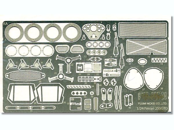 Fujimi 1/24 Ferrari 250GTO with Photoetch Parts 123547 – Burbank's ...