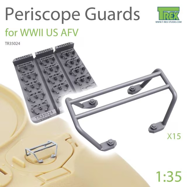 Trex 1/35 US Periscope Guards 3D Printed TR35024 – Burbank's House of ...
