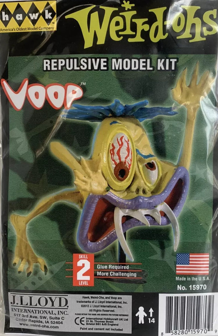 Hawk Weird-Ohs VOOP Repulsive Model Kit Lindberg Rat Fink Roth 2012 RA ...