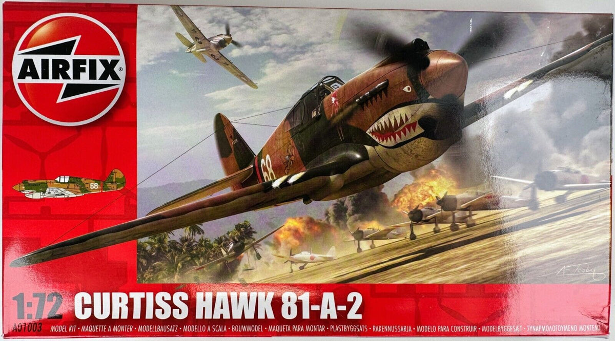 Airfix 1/72 Curtiss Hawk 81-A-2 A01003 – Burbank's House of Hobbies