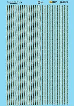 Microscale Decals N Caution/Safety Striping Yellow/Black 60-1527 ...