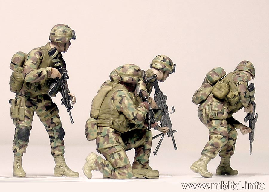 MasterBox 1/35 US Marines Iraq Kit No.1 3575 – Burbank's House of Hobbies