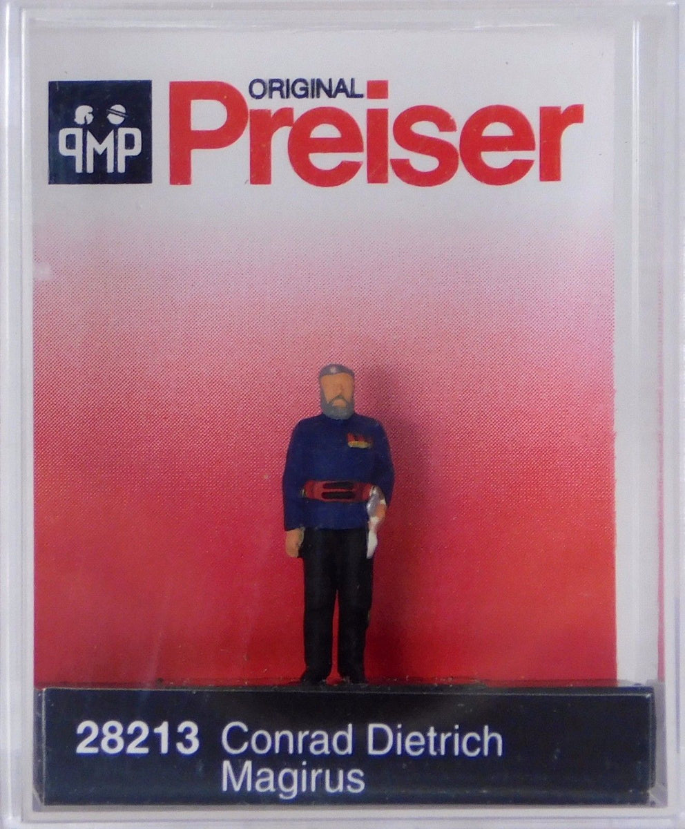 Preiser 1/87 HO Conrad Dietrich Magirus Figure 28213 – Burbank's House ...