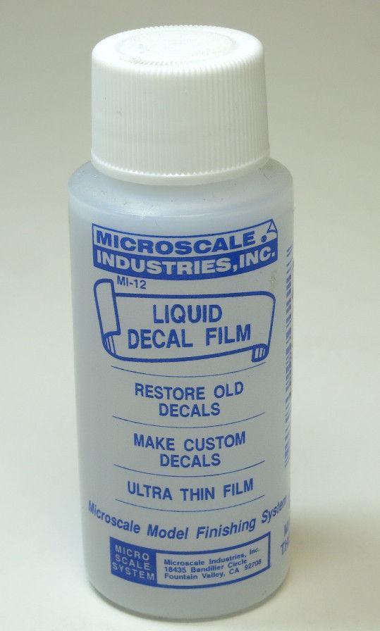 Microscale MI-12 Liquid Decal Film 1 oz. – Burbank's House of Hobbies