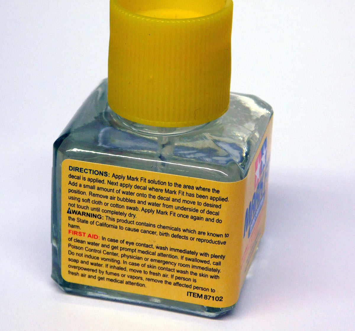 Tamiya 87102 Mark Fit Decal Solution 40ml Bottle – Burbank's House of ...