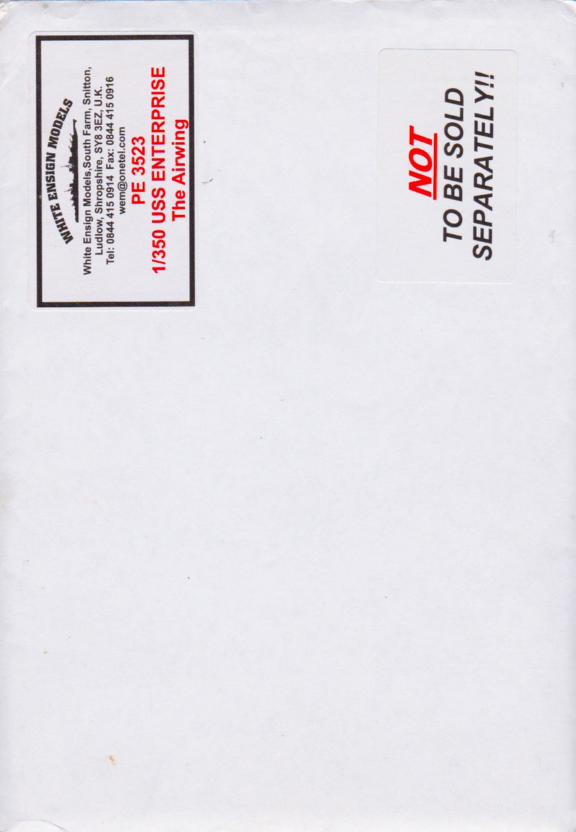 White Ensign 1/350 USS Enterprise The Airwing PE3523C – Burbank's House ...