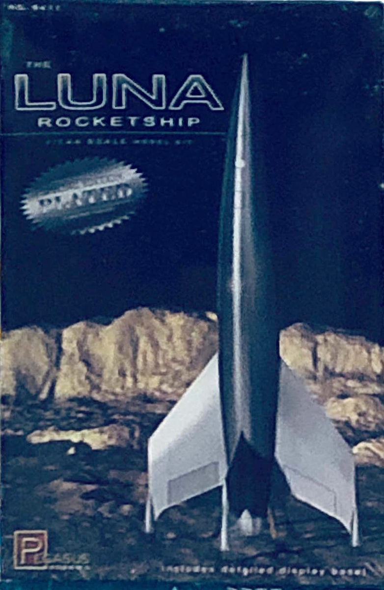 Pegasus 1/144 The LUNA Rocketship Chrome Finish Special Edition 12" Ta ...