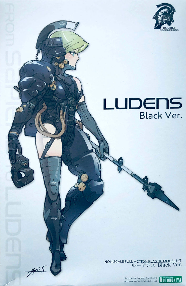 Kotobukiya LUDENS Black Ver, Action Figure Kit (6.69 in Tall) KP550 ...