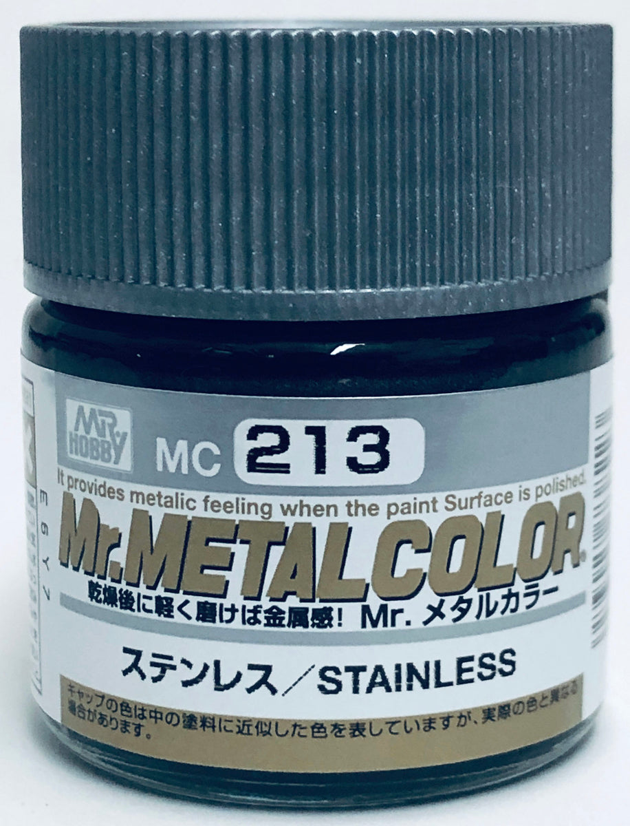Mr. Hobby Mr Metal Color MC213 Stainless Steel 10ml – Burbank's House ...