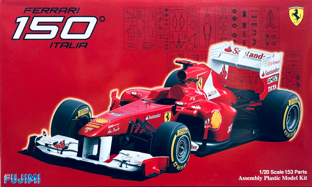 Fujimi 1/20 Ferrari F150 Italia 092010 – Burbank's House of Hobbies