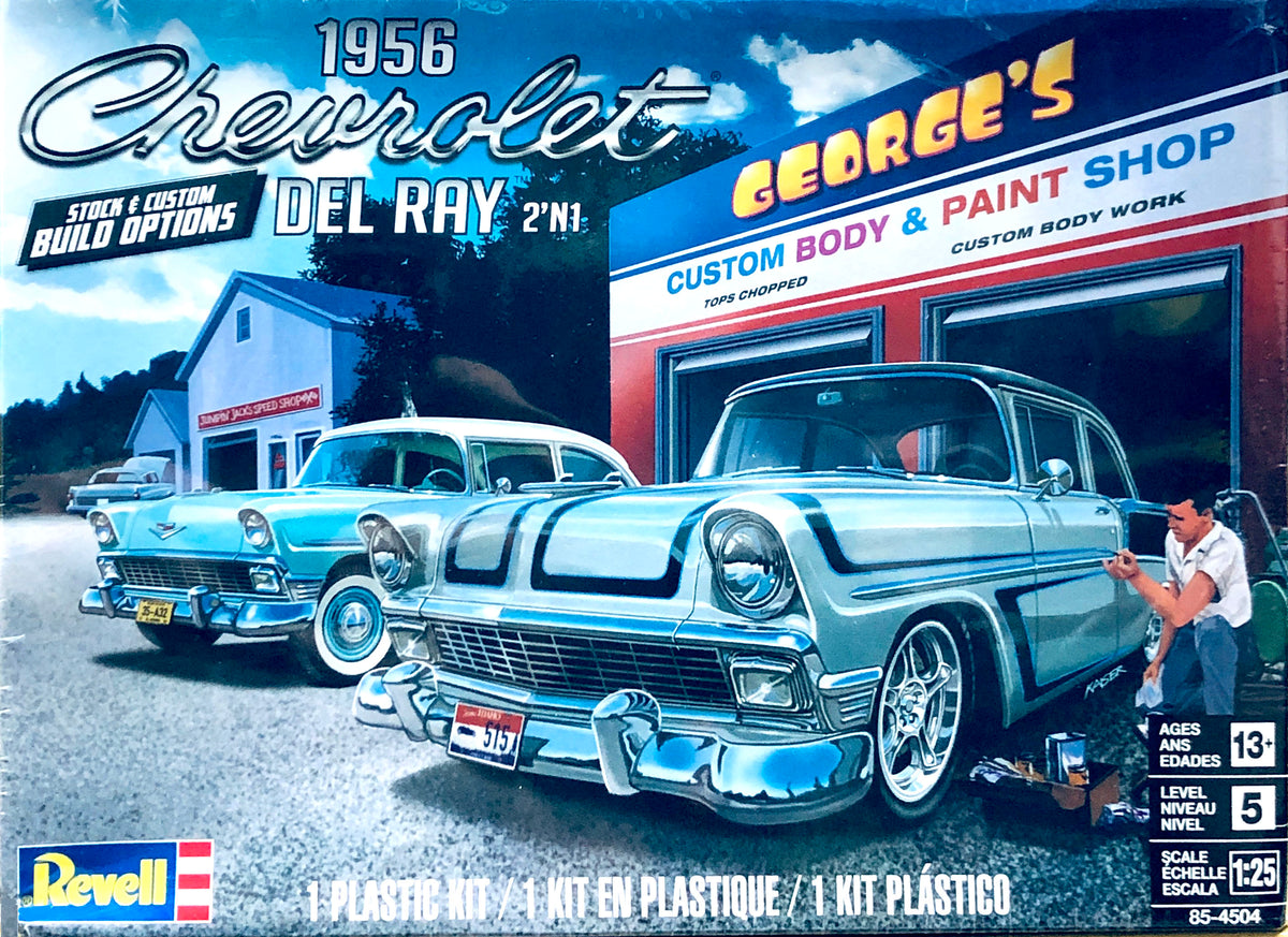 Revell 1/25 1956 Chevrolet Del Ray 1956 85-4504 – Burbank's House of ...