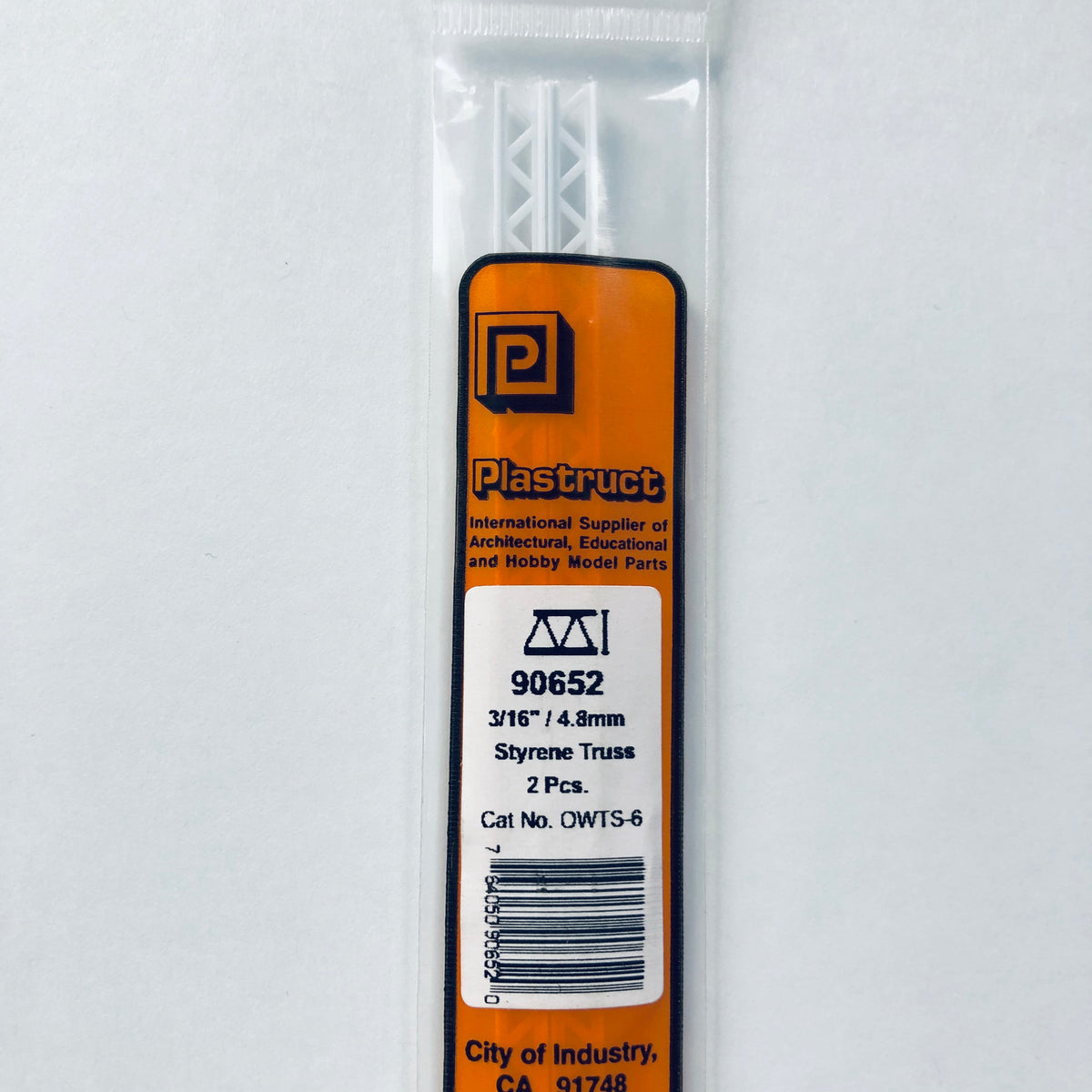 Plastruct 90652 Styrene Open Web Truss 3/16"x 6" (2) – Burbank's House ...