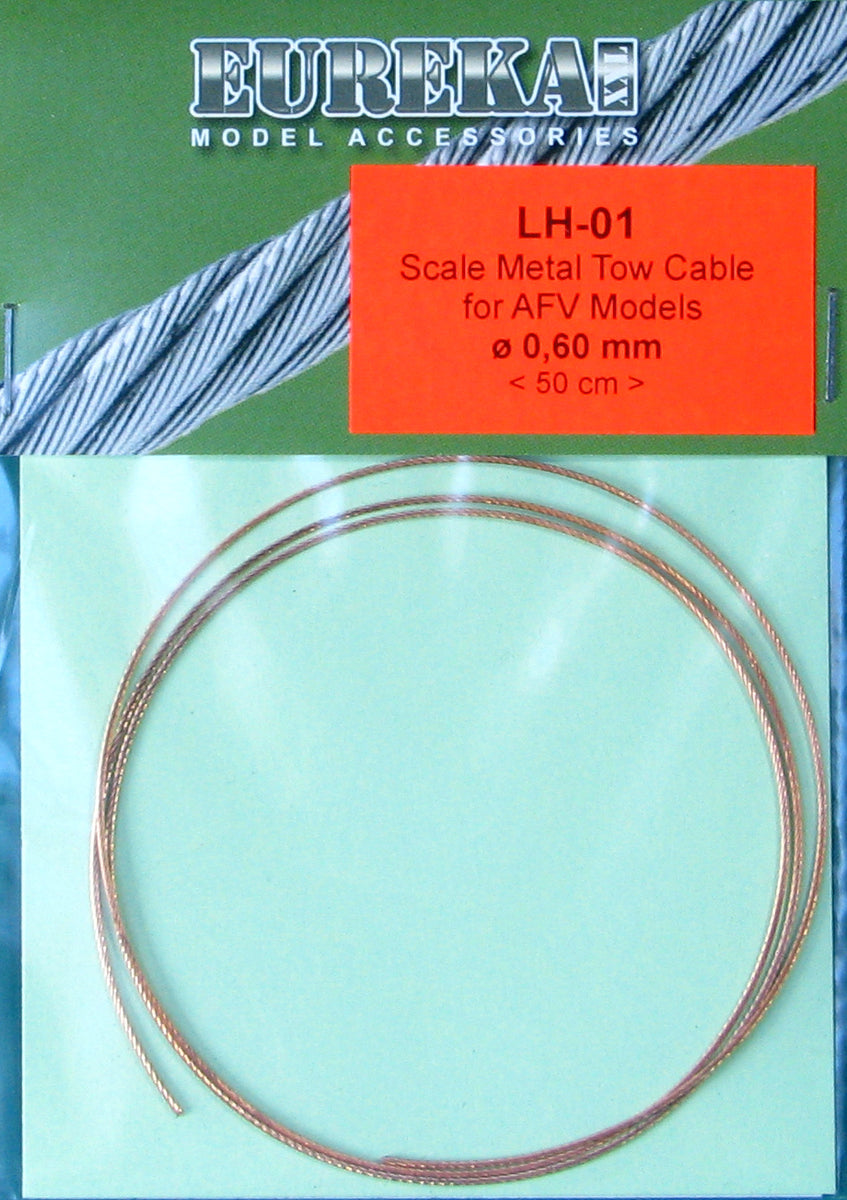 Eureka XXL 1/35 0.6mm Metal wire rope for AFV Kits LH-01 – Burbank's ...