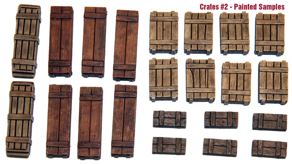 Value Gear 1/35 Universal Crates Set C2 WC002 – Burbank's House of Hobbies