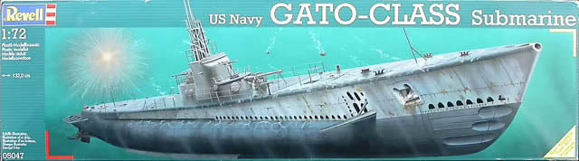 Revell 1/72 US Navy Gato Submarine 05047 – Burbank's House of Hobbies