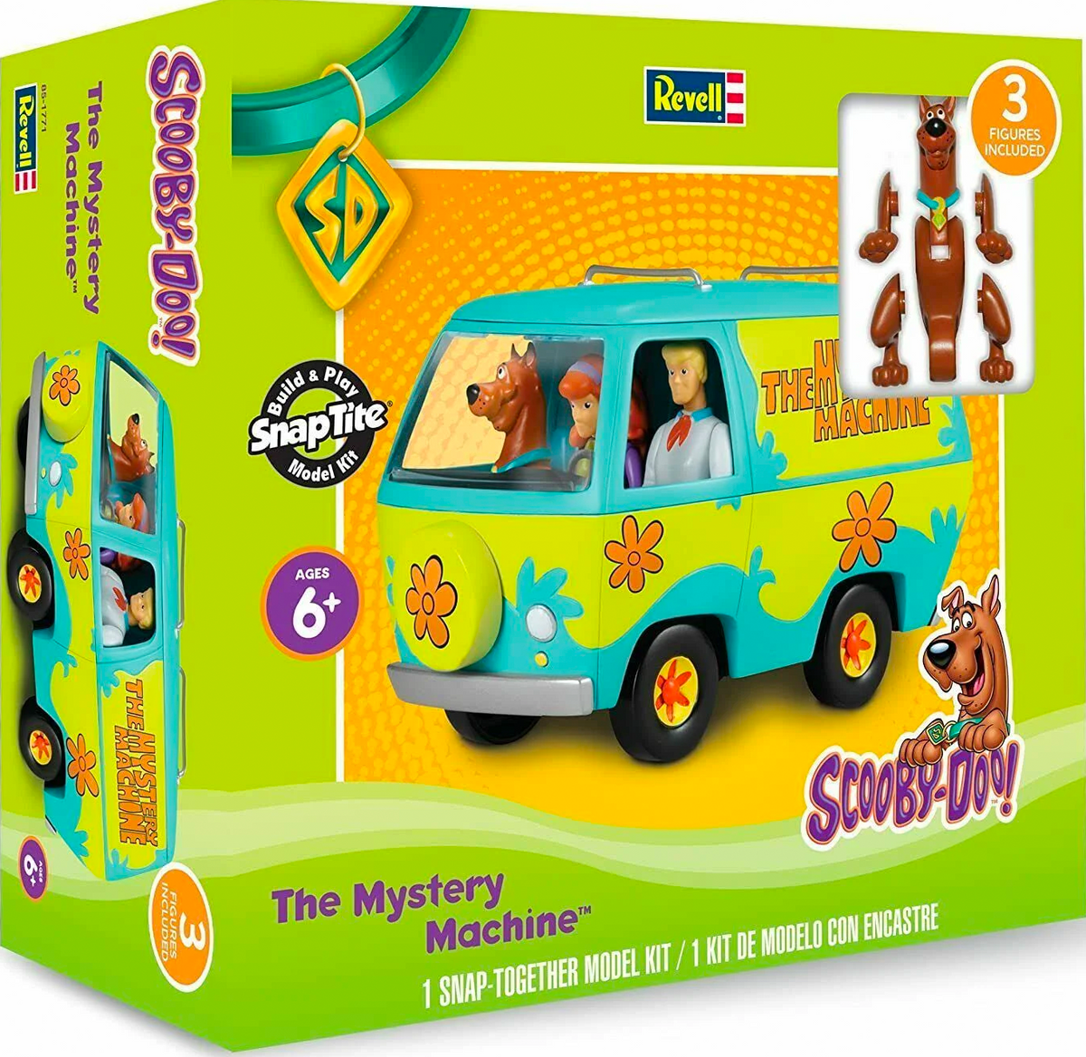 Revell Snap Kit 1/20 Scooby Doo Mystery Machine 85-1771 – Burbank's ...