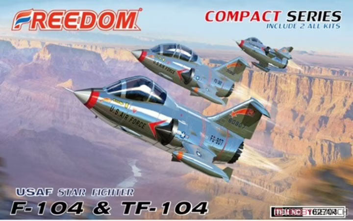 Freedom Compact Series US F-104/TF-104 (2 Complete Kits) 162704 ...