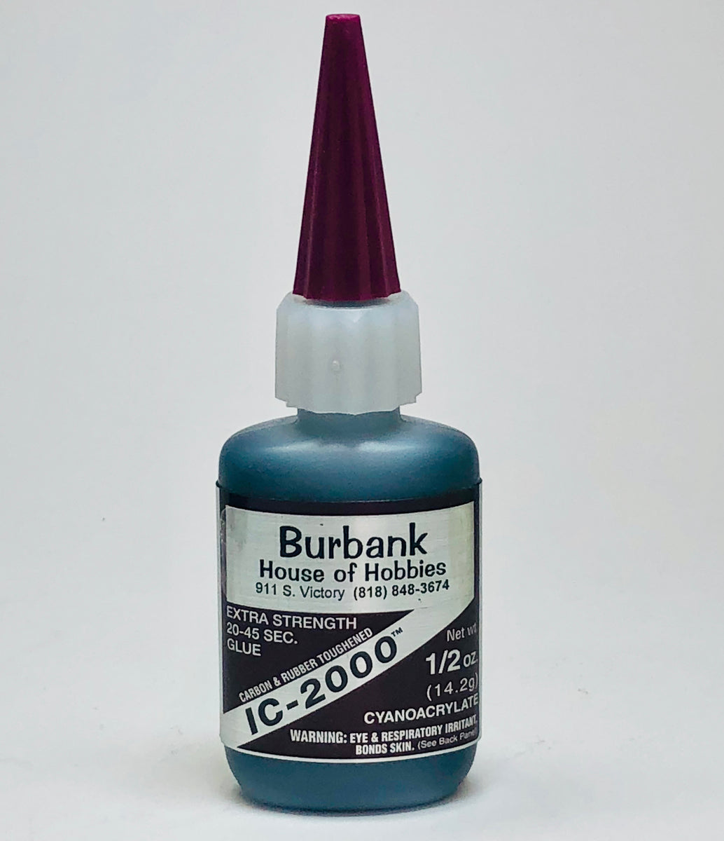 BSI 117 IC-2000 Black Rubberized Glue Medium Thick 1/2oz – Burbank's ...