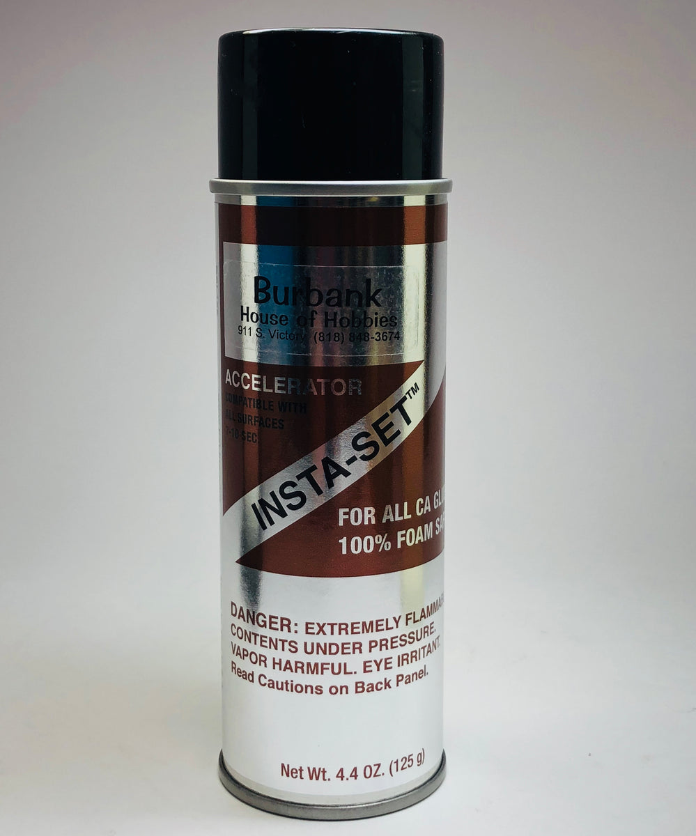 BSI 155 Insta-Set Accelerator Aerosol 6.75 Fl oz – Burbank's House of ...