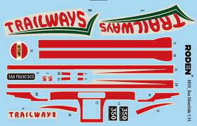 Roden 1/35 GMC PD-3751 Silverside Trailwagon 1947 Trailways Company 81 ...