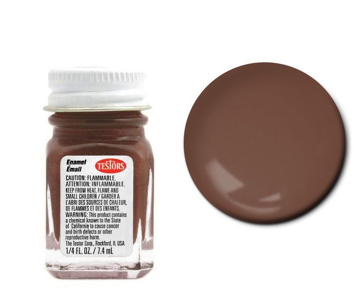 Testors 1185 Enamel Flat Rust 1/4 oz – Burbank's House of Hobbies