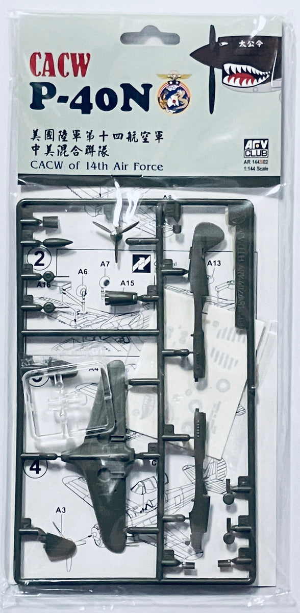 AFV Club 1/144 US P-40N AR144S02 – Burbank's House of Hobbies